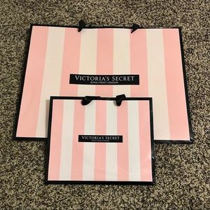 Victoria's Secret | Bags | Victorias Secret Shopping Bag Gift Bag Set ...